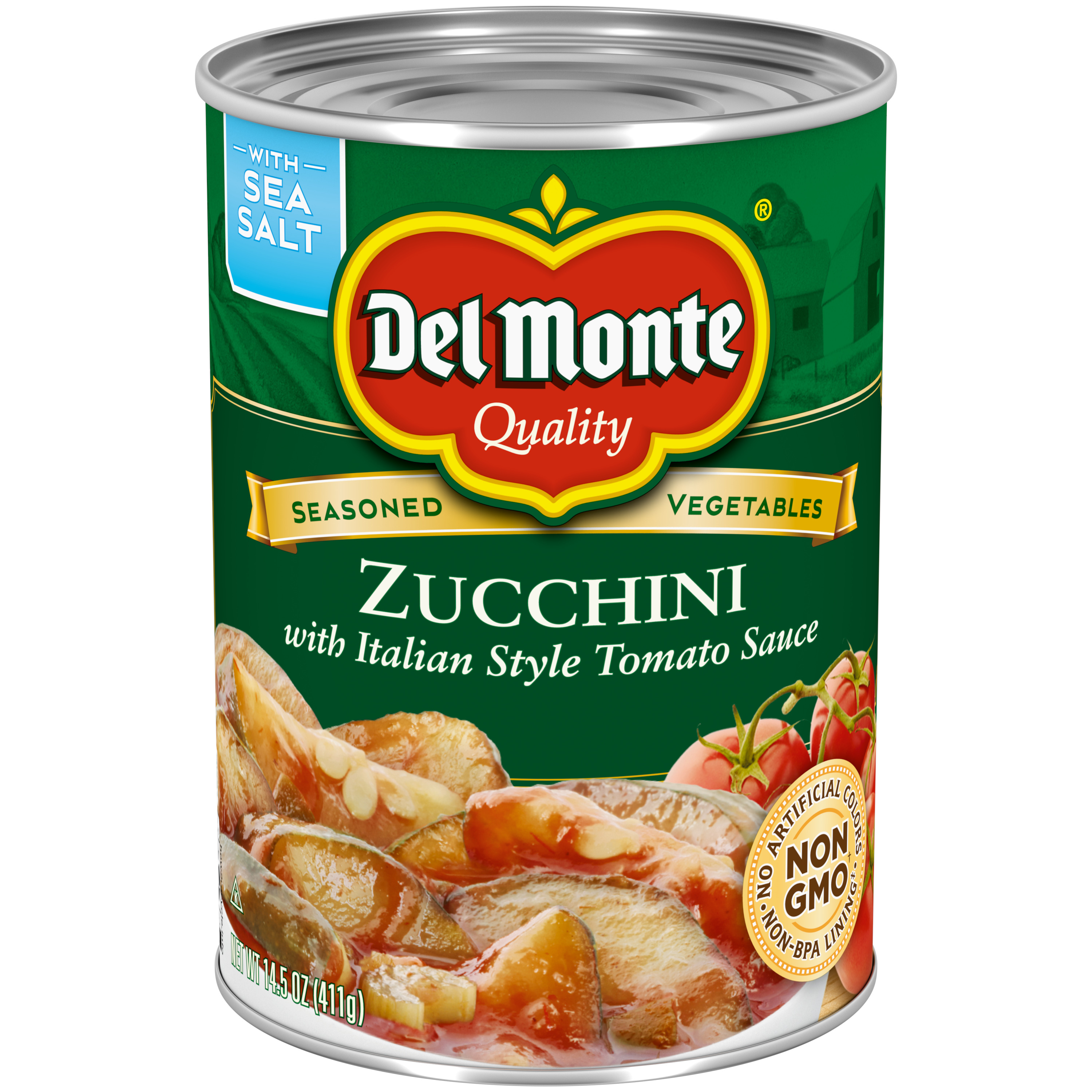 Zucchini With Italian Style Tomato Sauce - Del Monte®